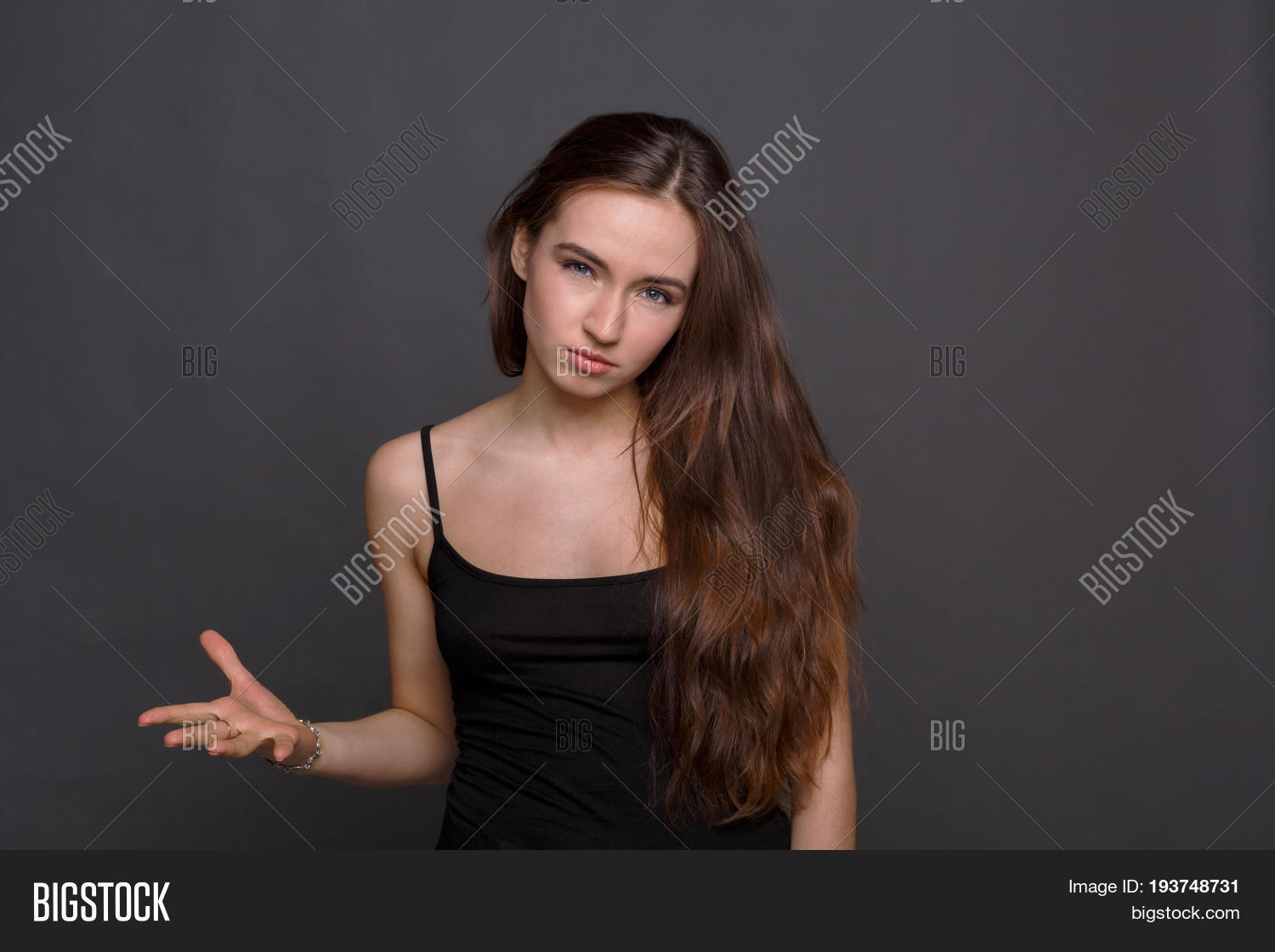 Tough Girl. Angry Image & Photo (Free Trial) | Bigstock