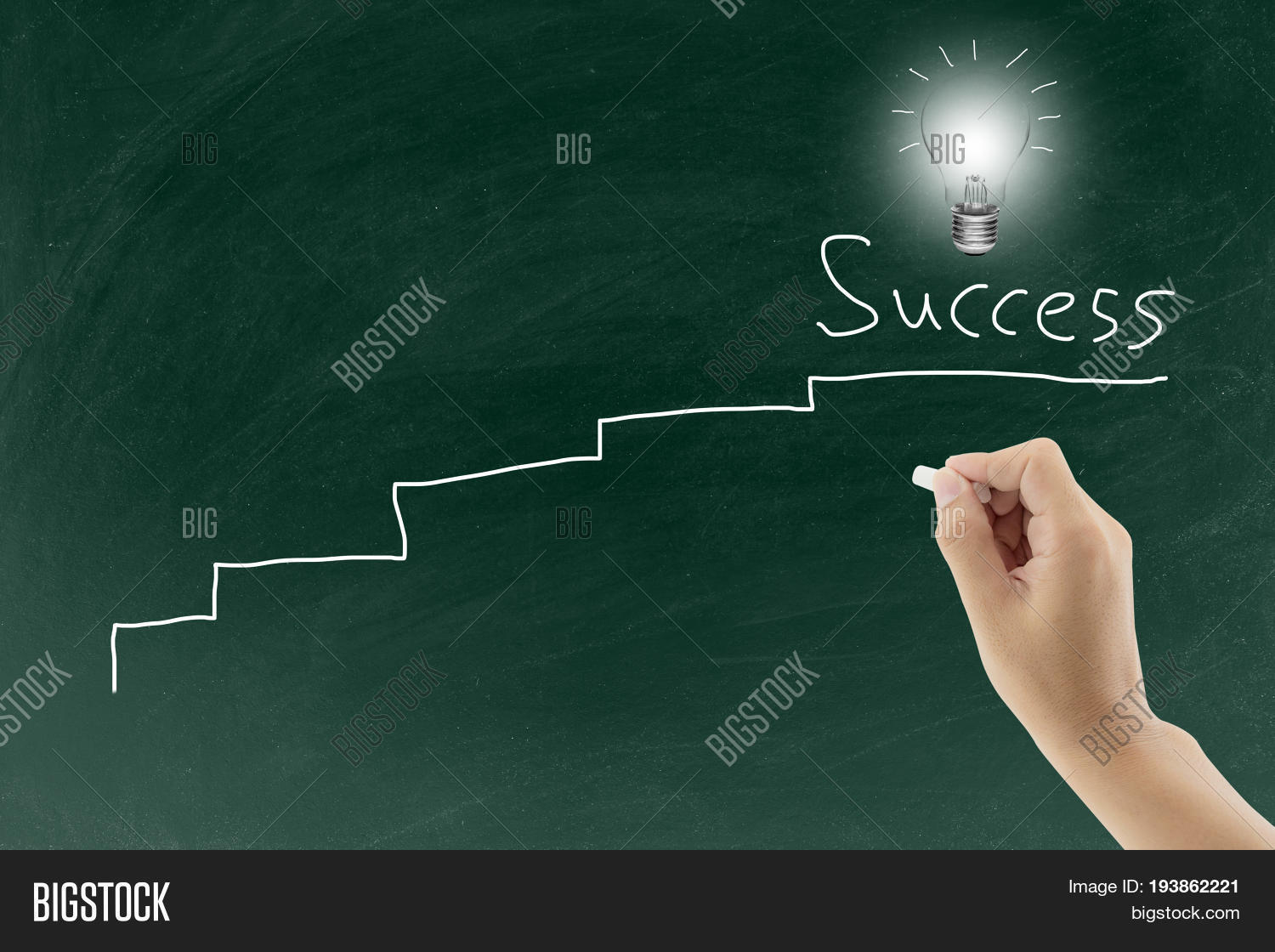 Hand Drawing Ladder Image & Photo (Free Trial) | Bigstock