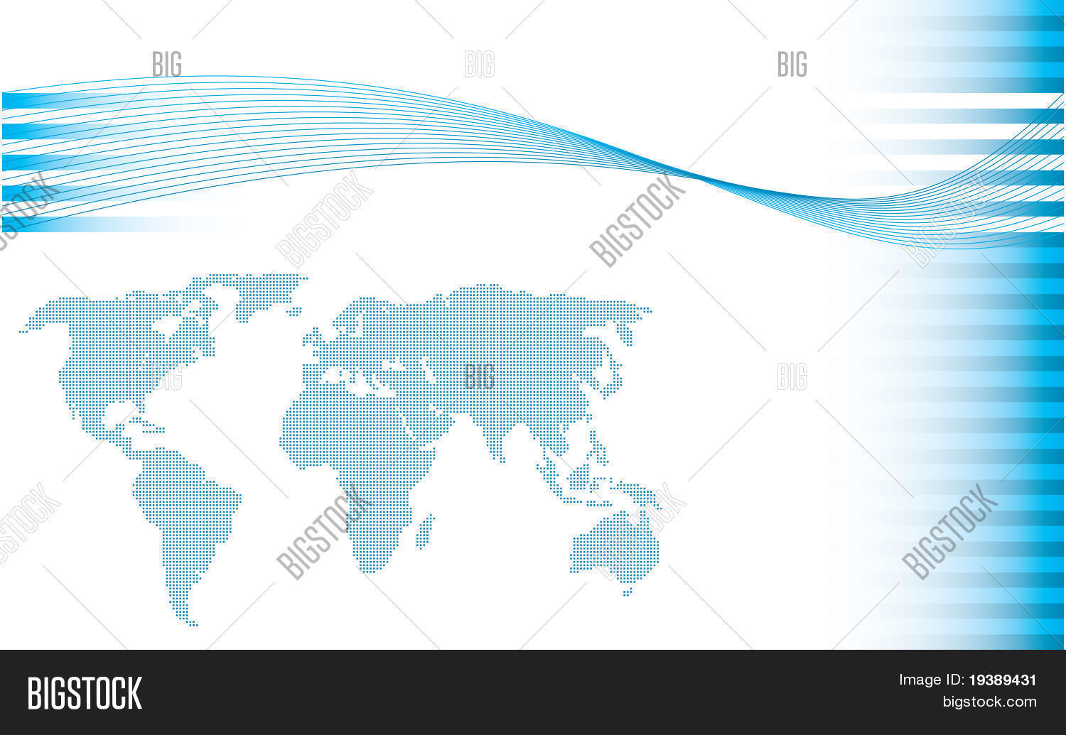 Map Design Blue White Image & Photo (Free Trial) | Bigstock