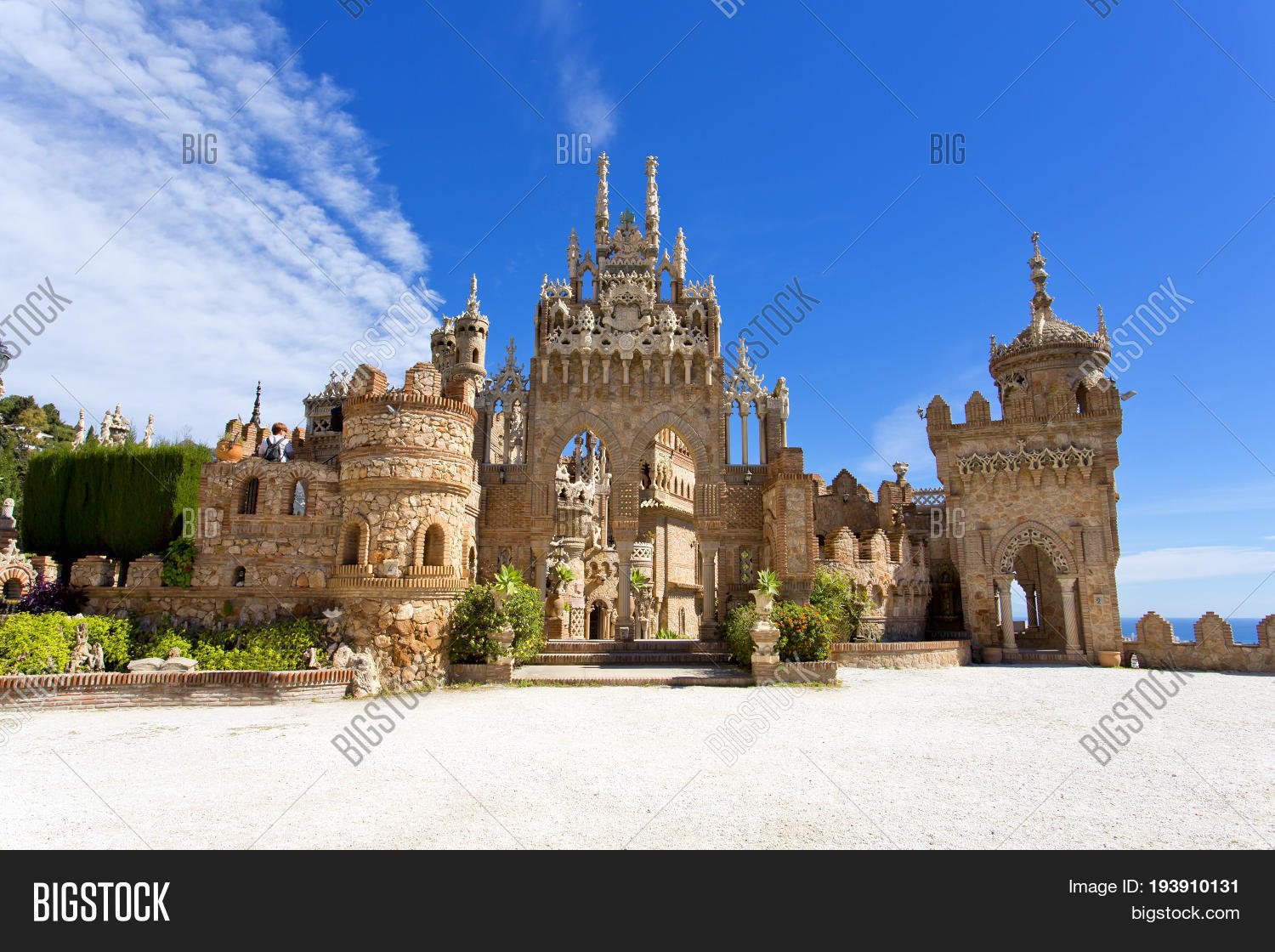 Colomares Castle Image & Photo (Free Trial) | Bigstock