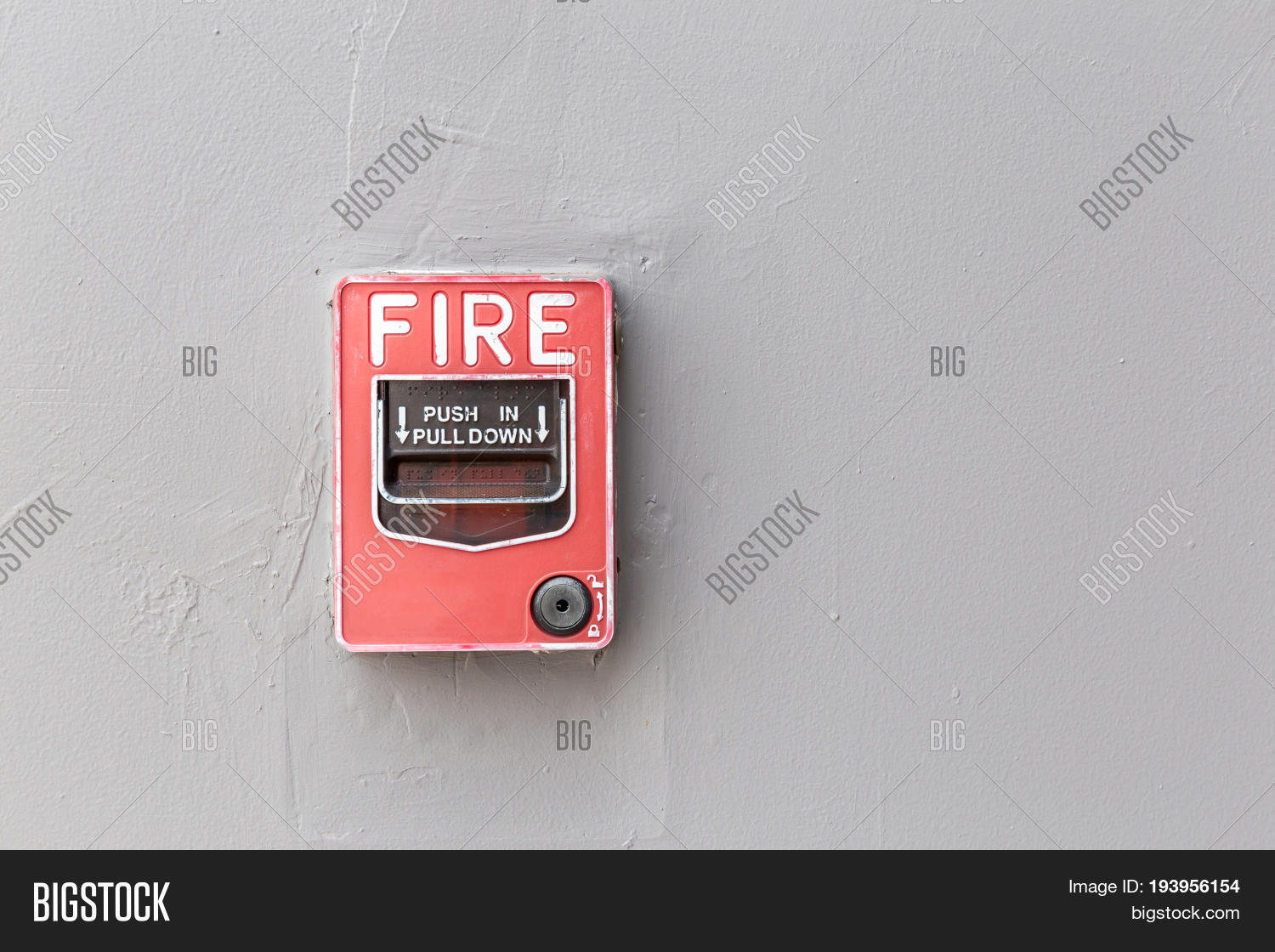 Red Fire Alarm Switch Image & Photo (Free Trial) | Bigstock