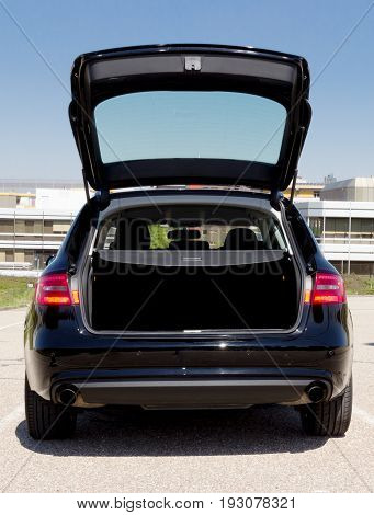 Rear View Car Open Image & Photo (Free Trial) | Bigstock