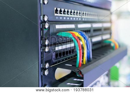 Network Cables Switch Image & Photo (Free Trial) | Bigstock