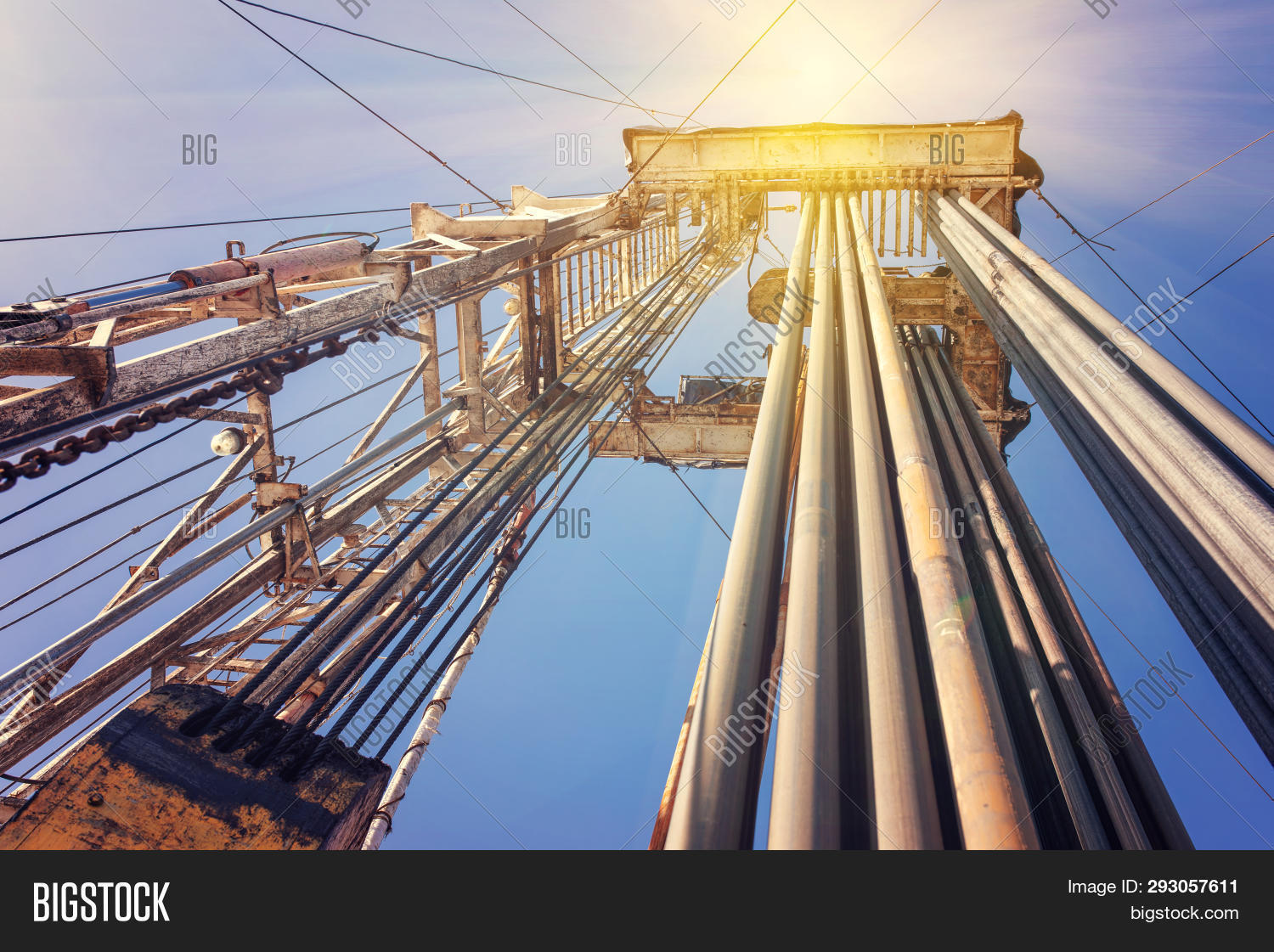 Onshore Land Rig Oil Image & Photo (Free Trial) | Bigstock