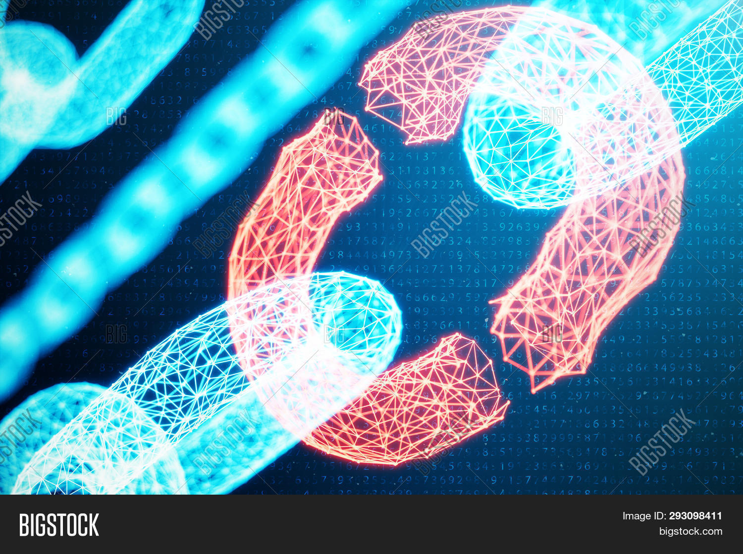 Disconnected, Broken Image & Photo (Free Trial) | Bigstock