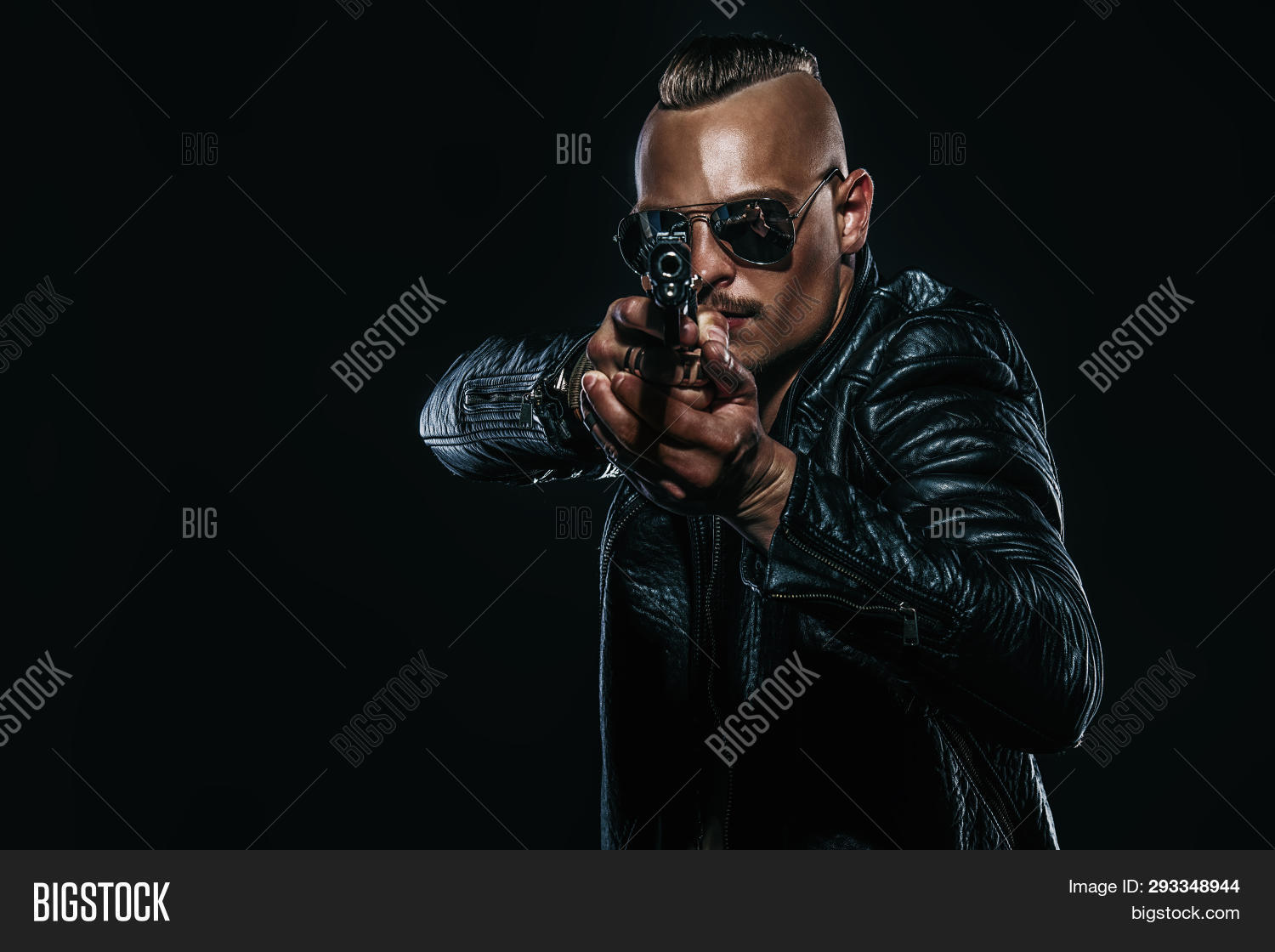 Dark Portrait Serious Image & Photo (Free Trial) | Bigstock