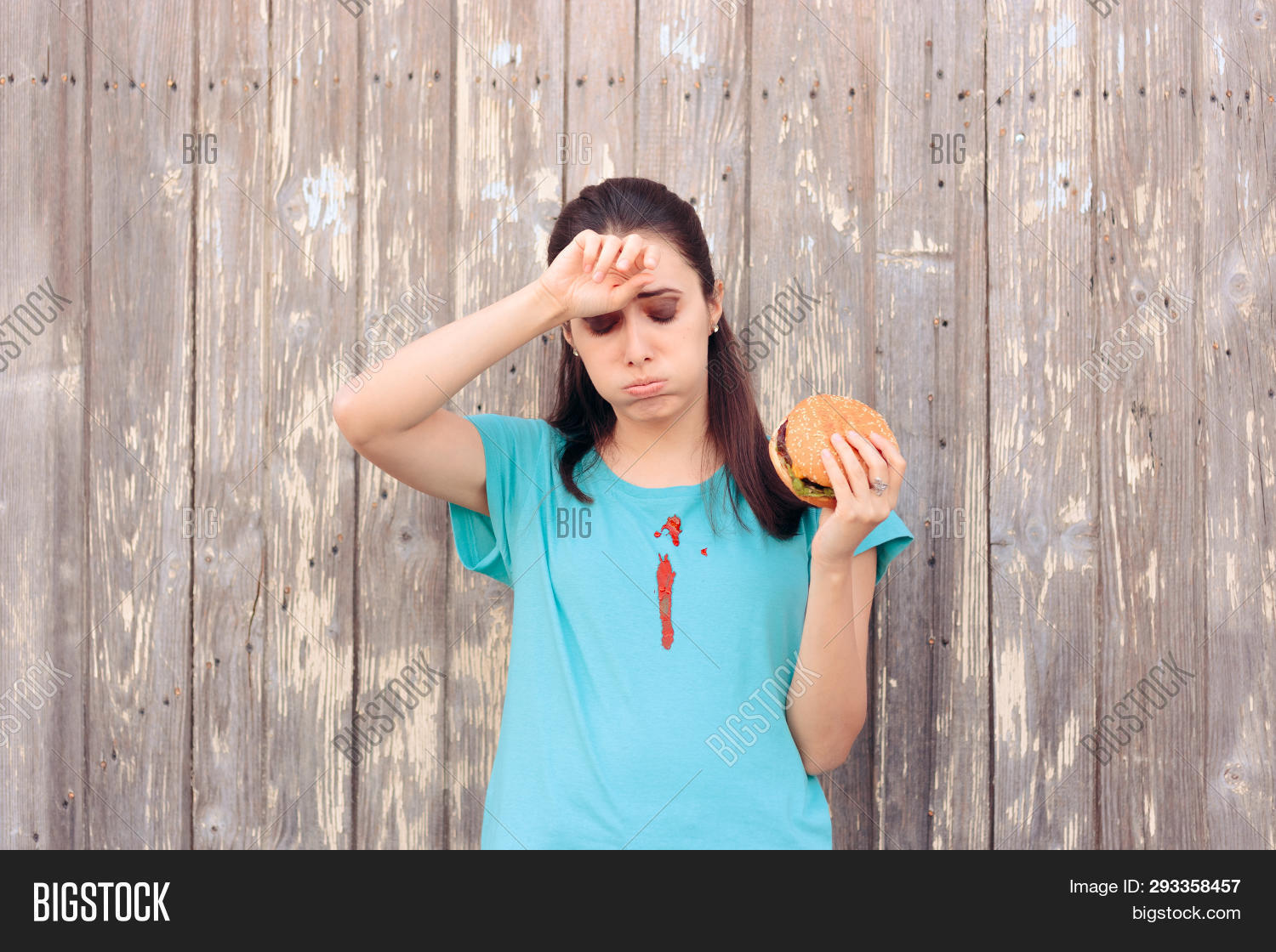 Clumsy Woman Staining Image & Photo (Free Trial) | Bigstock