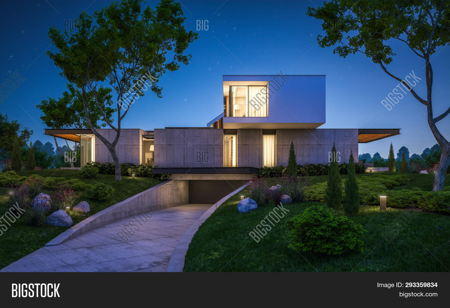 3D Rendering Modern Image & Photo (Free Trial) | Bigstock