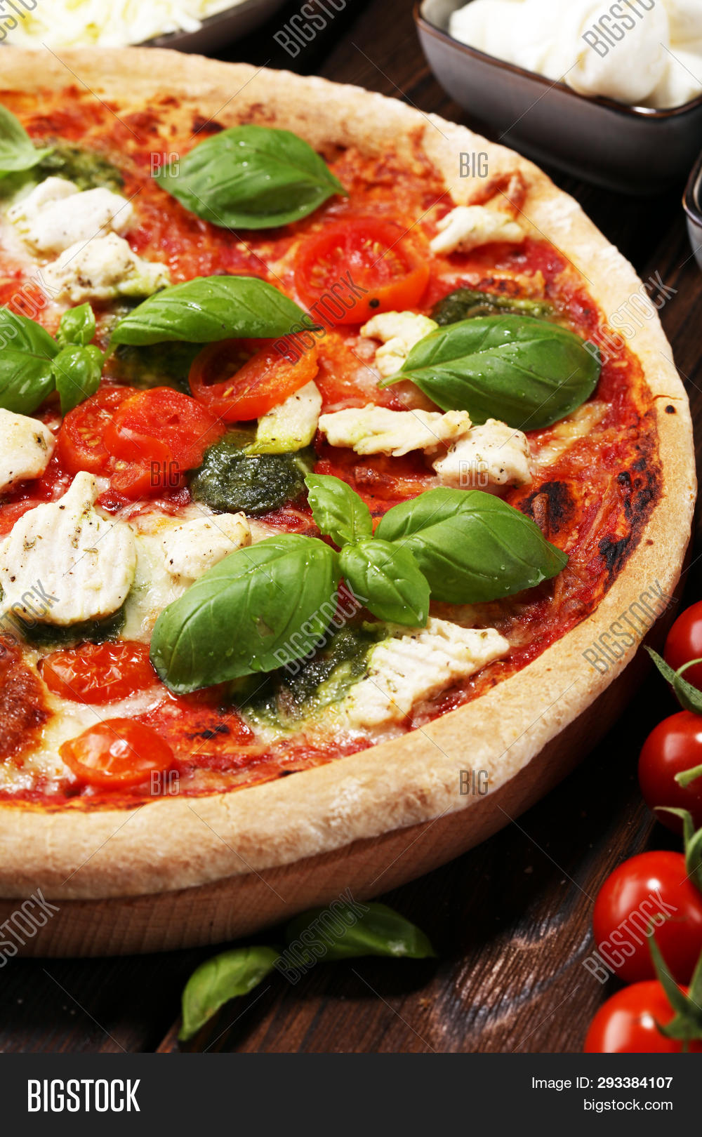 Pizza Tomatoes, Image & Photo (Free Trial) | Bigstock
