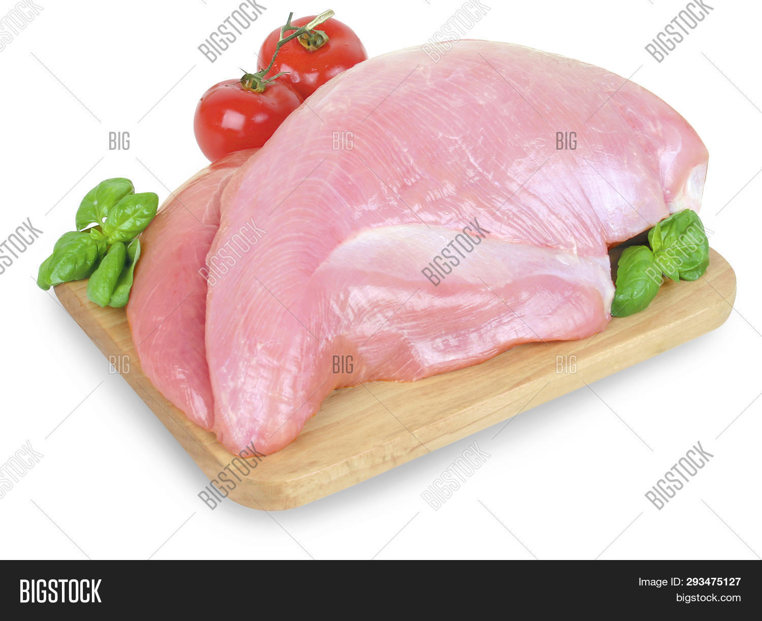 Turkey Fillet Isolated Image & Photo (Free Trial) | Bigstock
