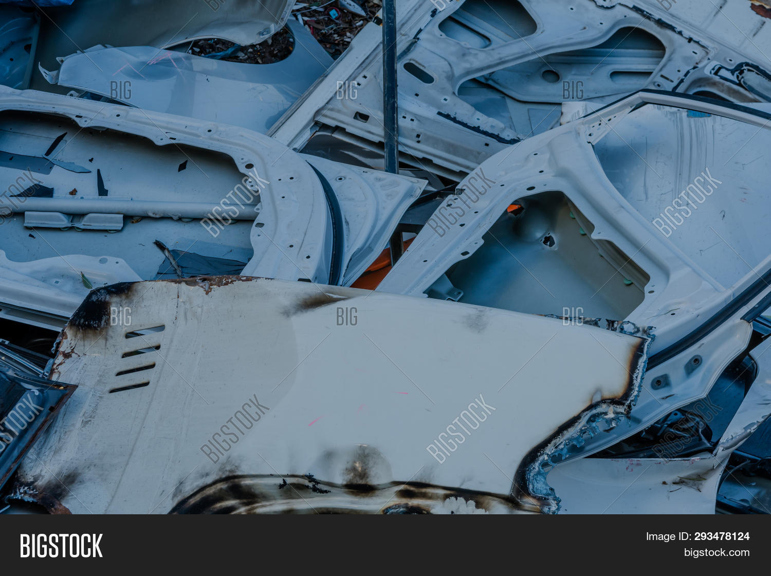 Car Doors Wreaked Cars Image & Photo (Free Trial) | Bigstock