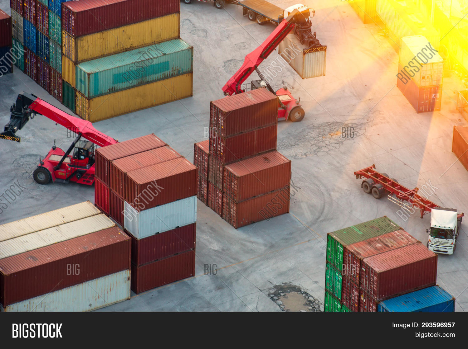 Container Ship Export Image & Photo (Free Trial) | Bigstock