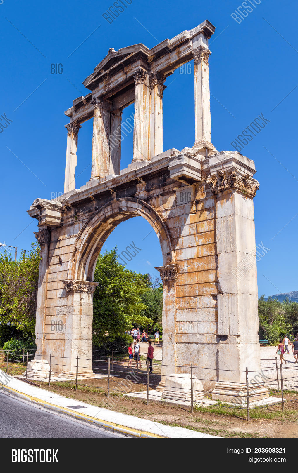 Hadrian`s Gate Arch Image & Photo (Free Trial) | Bigstock