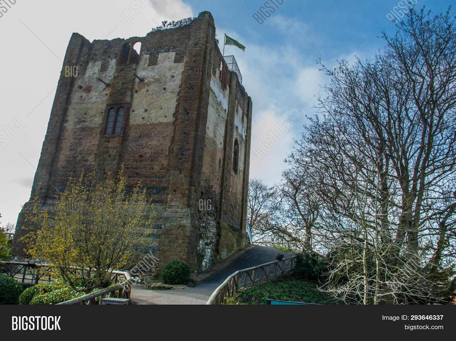 Medieval Castle On Top Image & Photo (Free Trial) | Bigstock