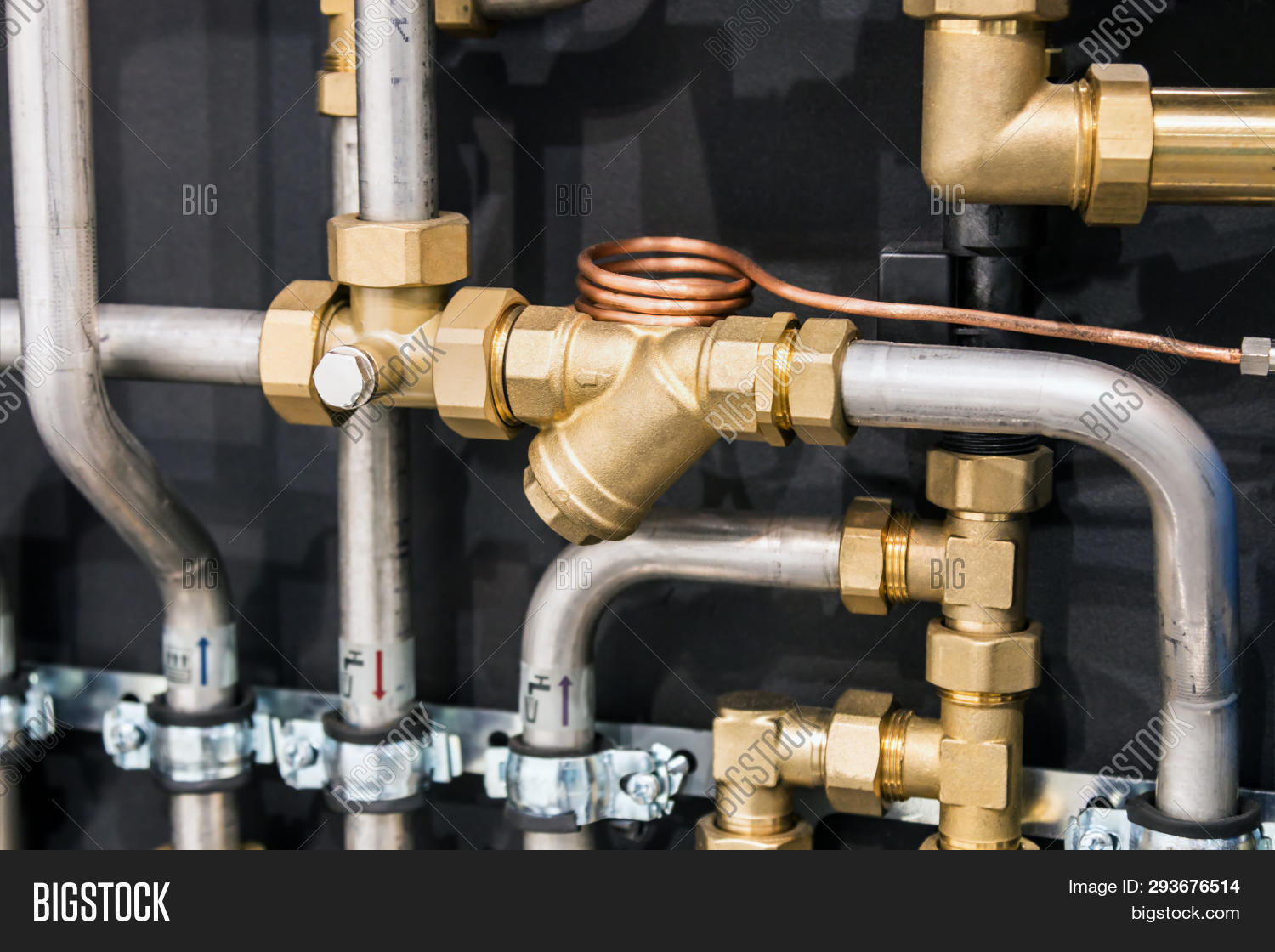 Plumbing, Fixing Pipes Image & Photo (Free Trial) | Bigstock