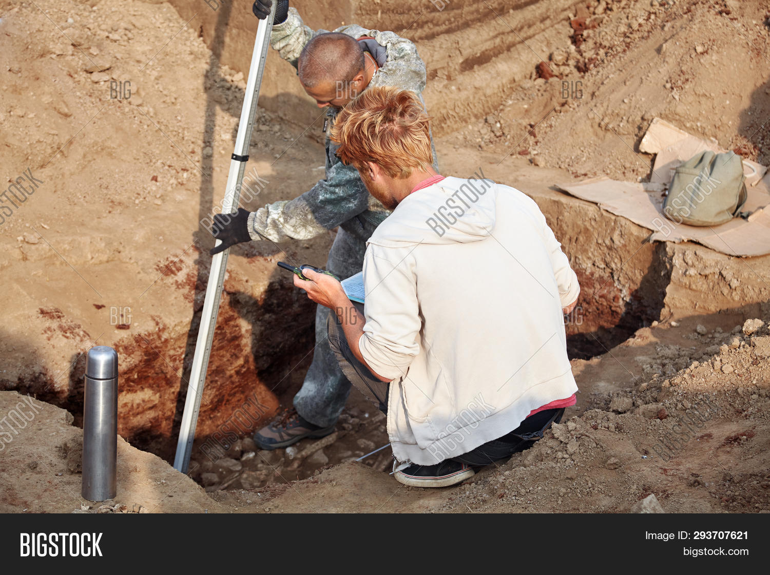 Two Men Work Outdoors Image & Photo (Free Trial) | Bigstock