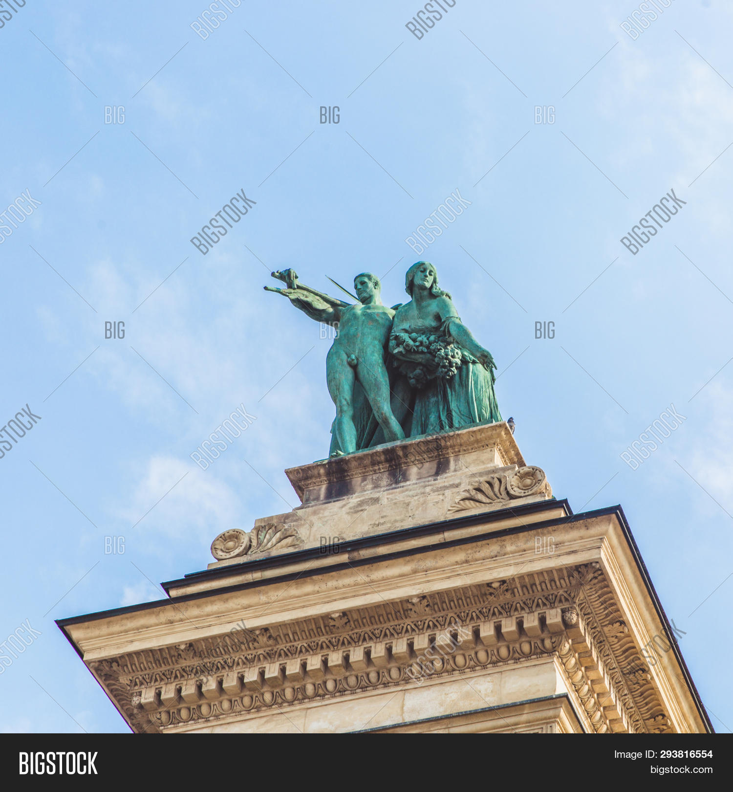 Millennium Monument On Image & Photo (Free Trial) | Bigstock