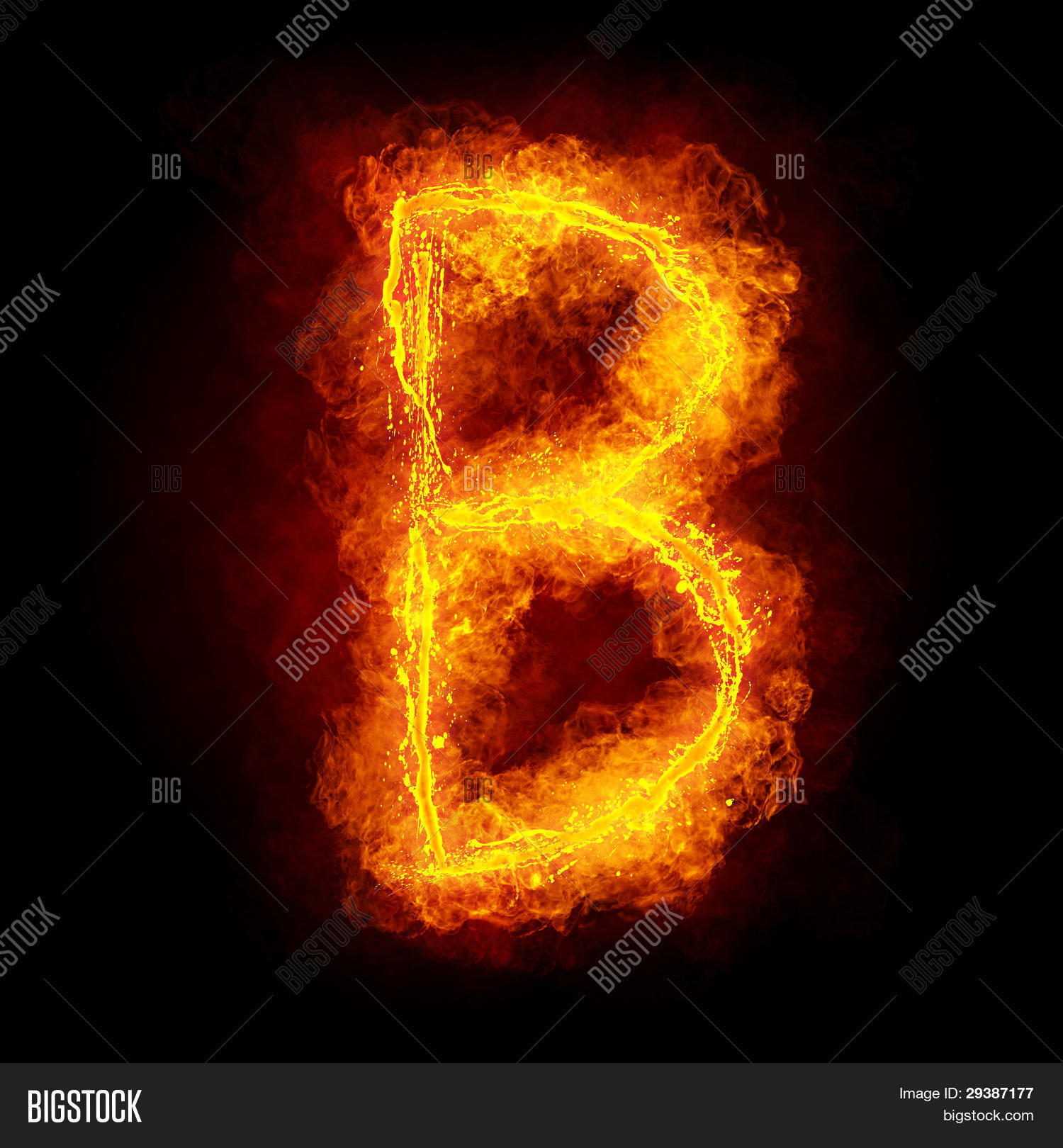 Fiery Font Image & Photo (Free Trial) | Bigstock