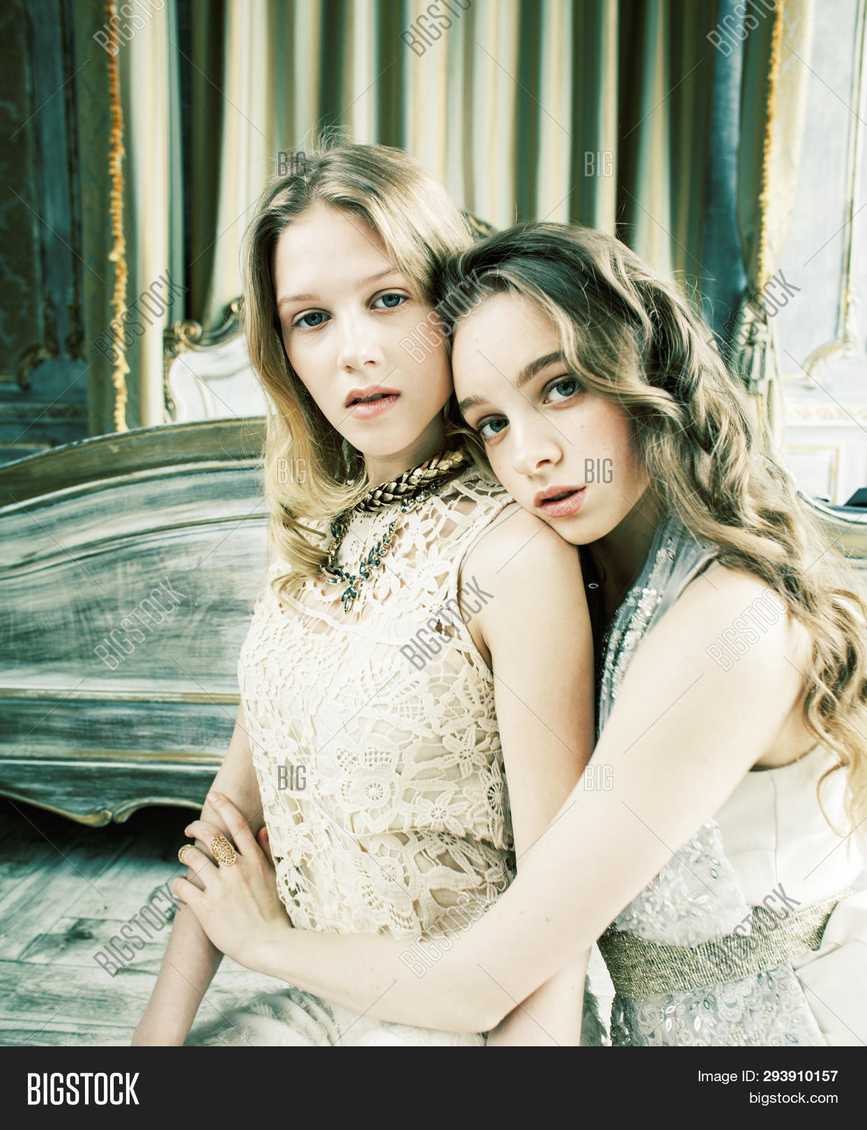 Two Pretty Twin Sister Image & Photo (Free Trial) | Bigstock