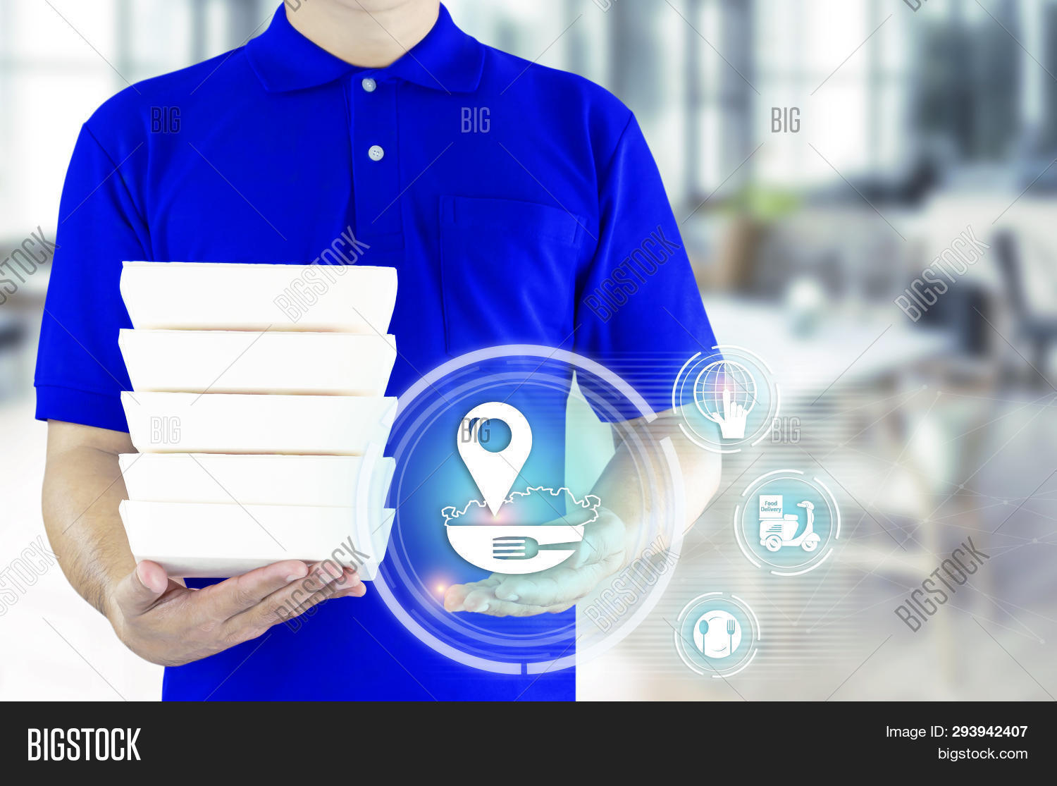 Food Delivery Service Image & Photo (Free Trial) | Bigstock