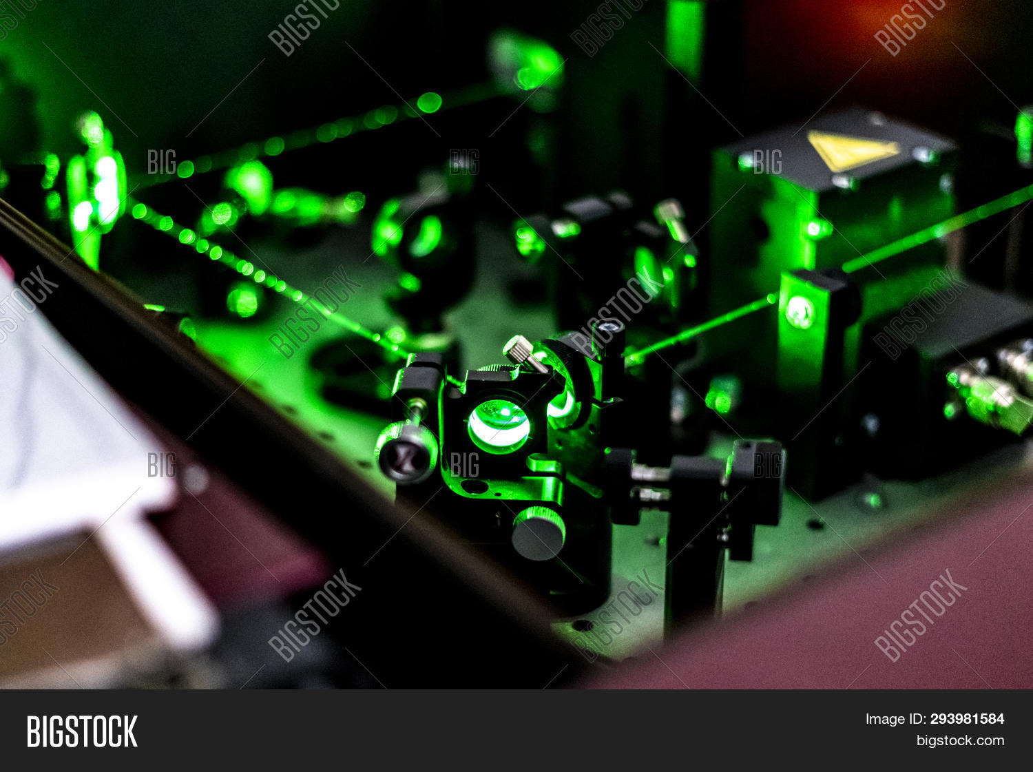 Laser Reflect On Optic Image & Photo (Free Trial) | Bigstock