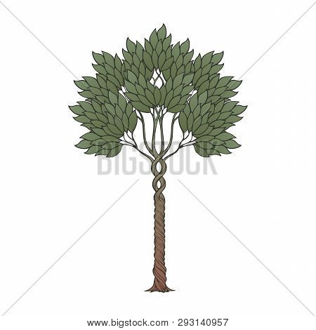 Medieval Style Tree. Vector & Photo (Free Trial) | Bigstock