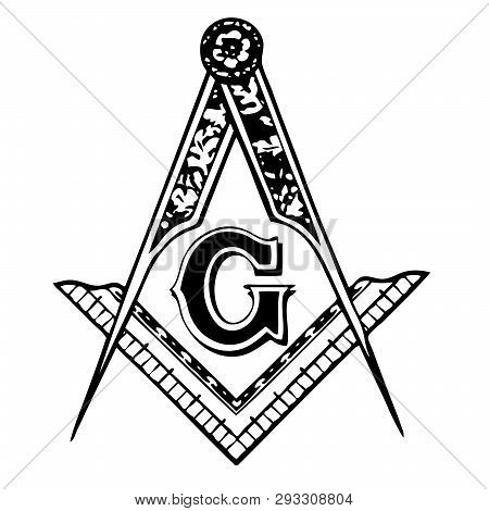 Masonic Square And Compass Logo