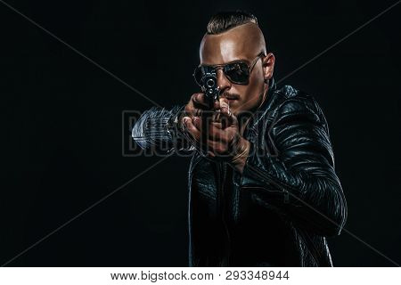 Dark Portrait Serious Image & Photo (Free Trial) | Bigstock