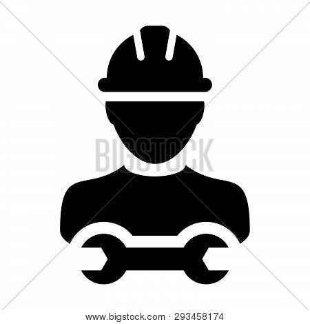 Safety Worker Icon Vector & Photo (Free Trial) | Bigstock
