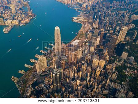 Aerial View Hong Kong Image & Photo (Free Trial) | Bigstock