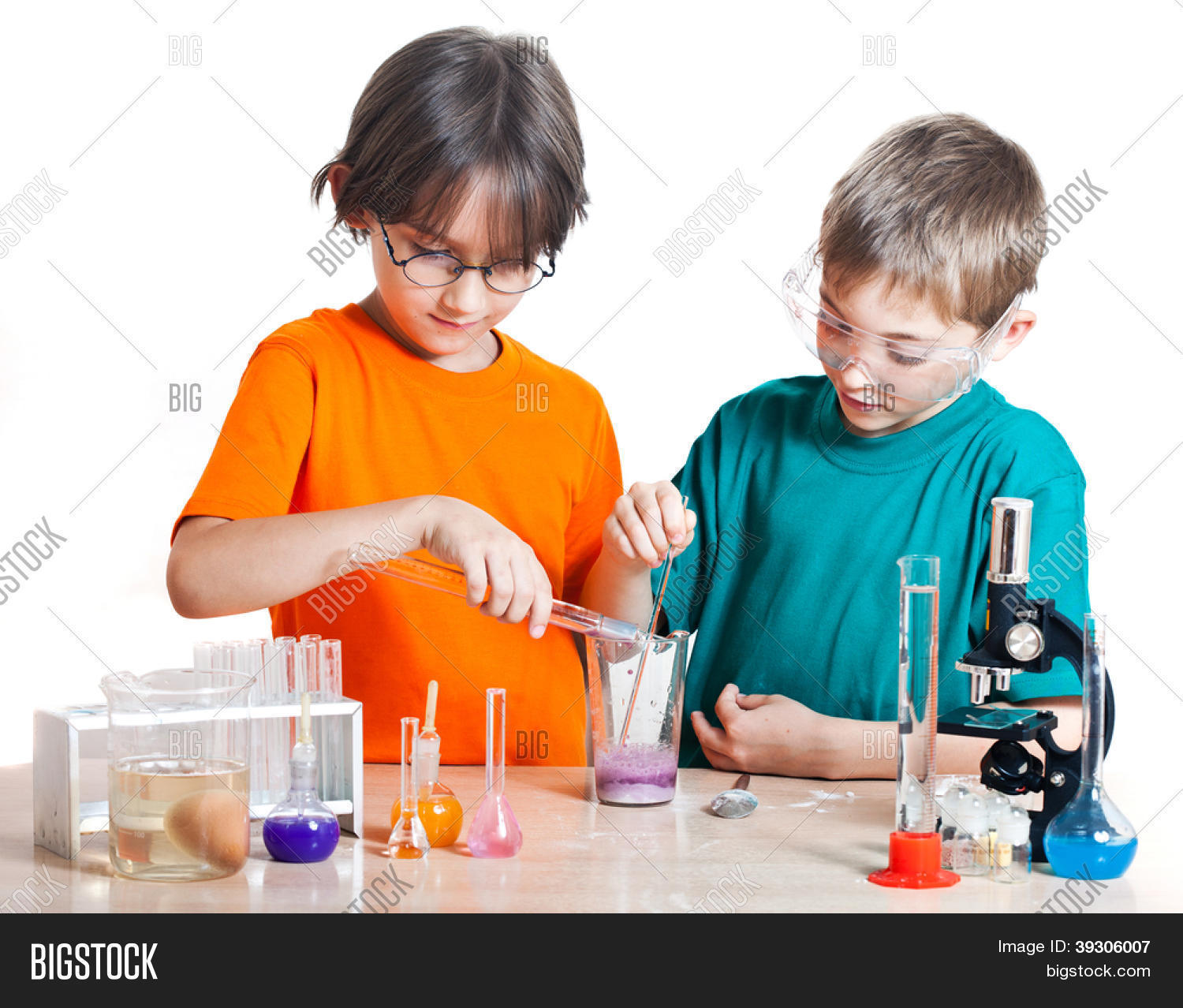 Two Little Boys Doing Image & Photo (Free Trial) | Bigstock