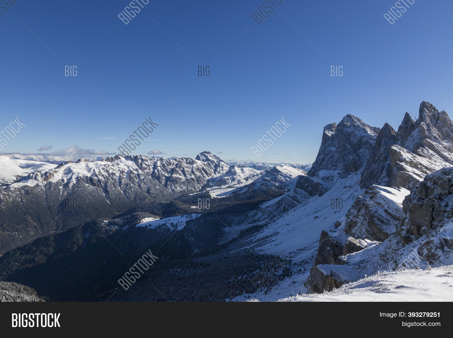 Top Snow-capped Seceda Image & Photo (Free Trial) | Bigstock