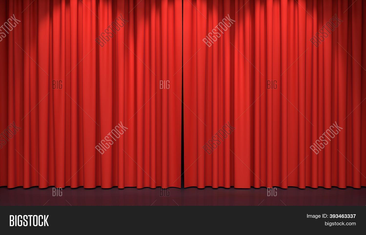 Stage Curtains Closed