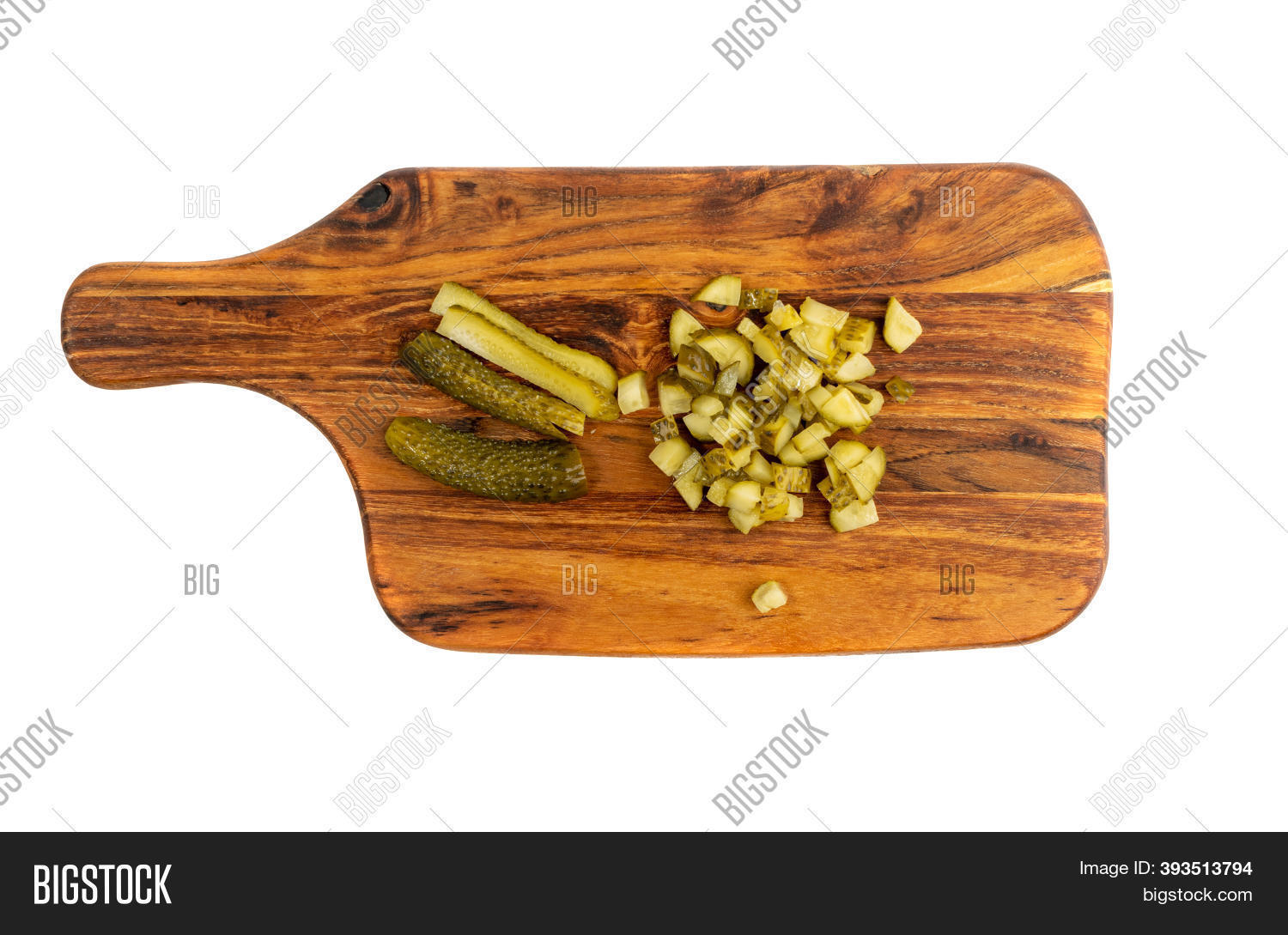 Diced Pickled Gherkins Image & Photo (Free Trial) | Bigstock