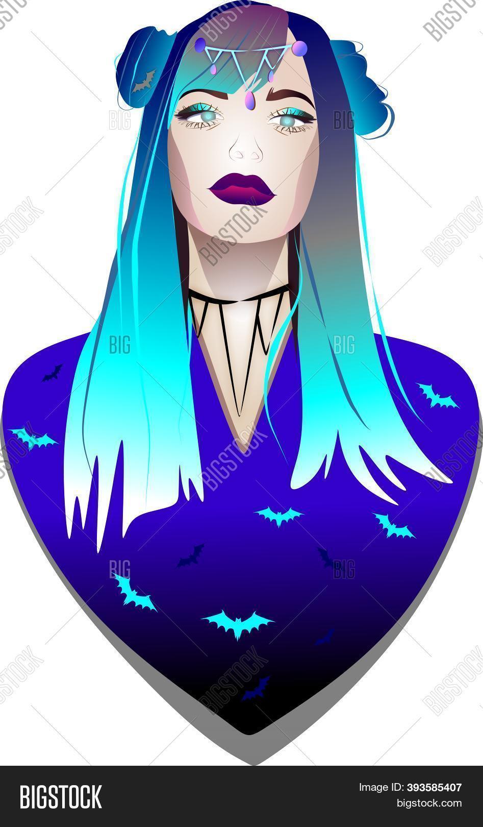 Portrait Mystical Girl Image & Photo (Free Trial) | Bigstock