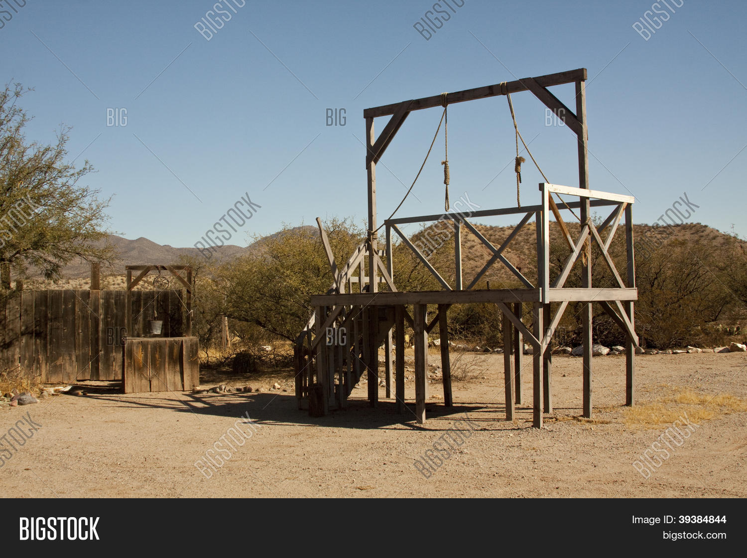 Gallows Western Town Image & Photo (Free Trial) | Bigstock