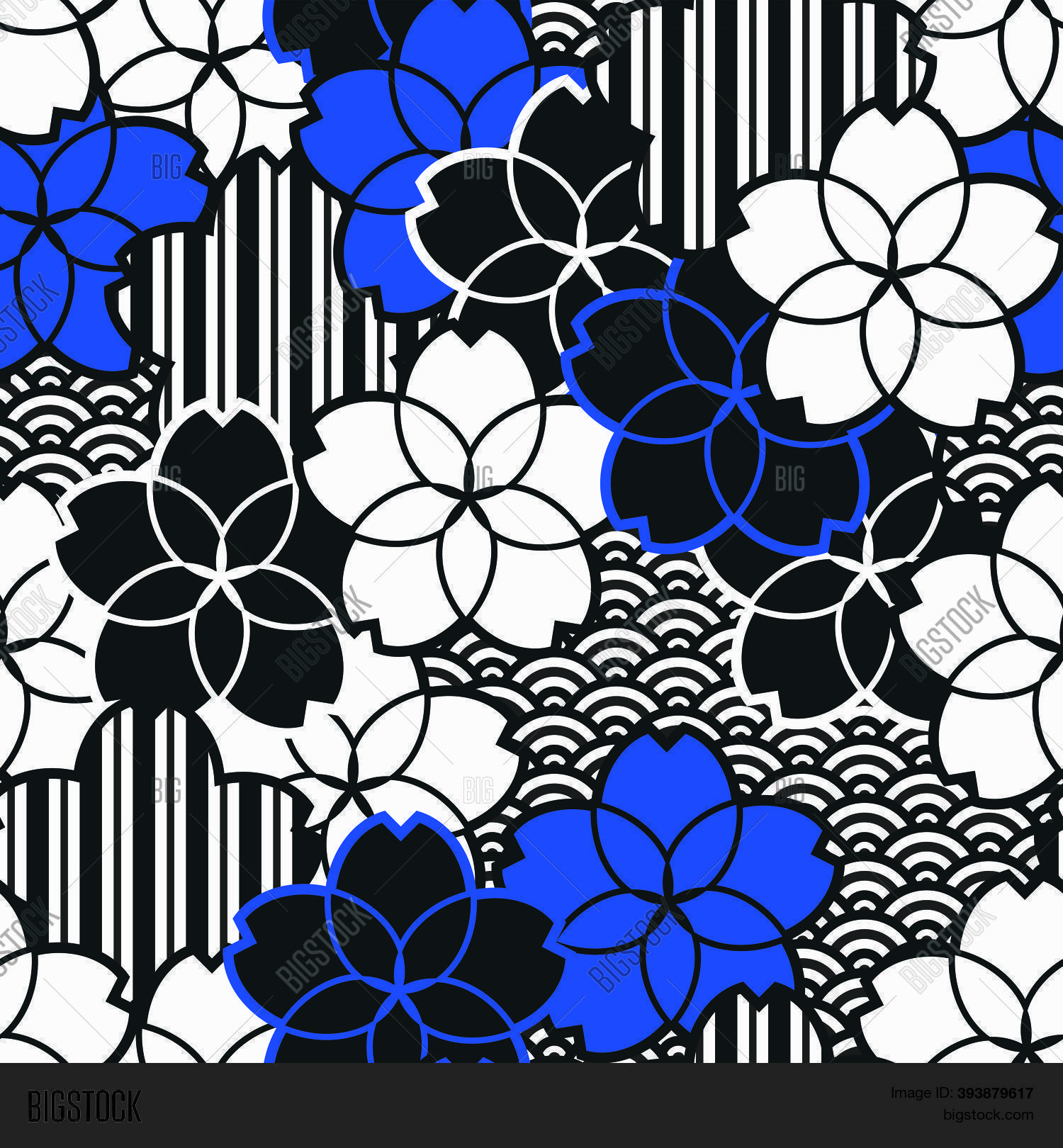 Japanese Flower Vector