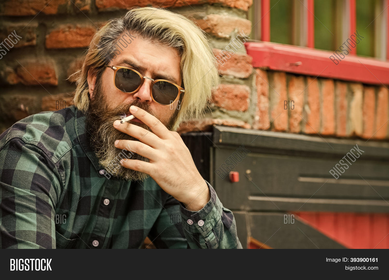 Hipster Smoking Old Image & Photo (Free Trial) | Bigstock