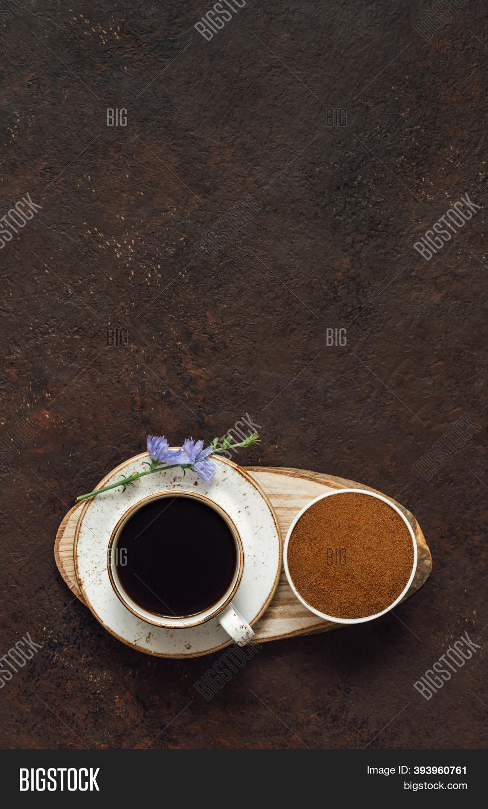 Chicory Drink Ground Image & Photo (Free Trial) | Bigstock