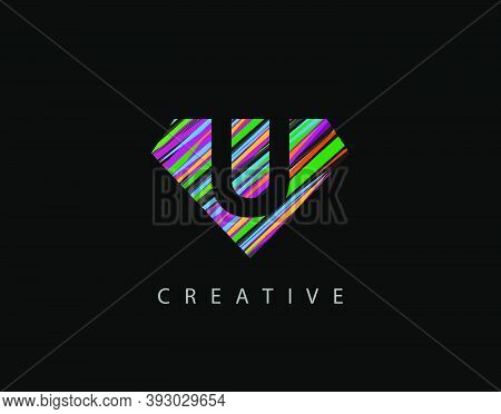 Letter U Abstract Vector & Photo (Free Trial) | Bigstock