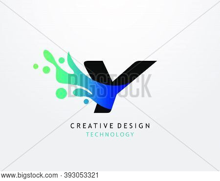 Letter Y Water Splash Vector & Photo (Free Trial) | Bigstock