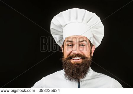 Cook Hat. Bearded Chef Image & Photo (Free Trial) | Bigstock