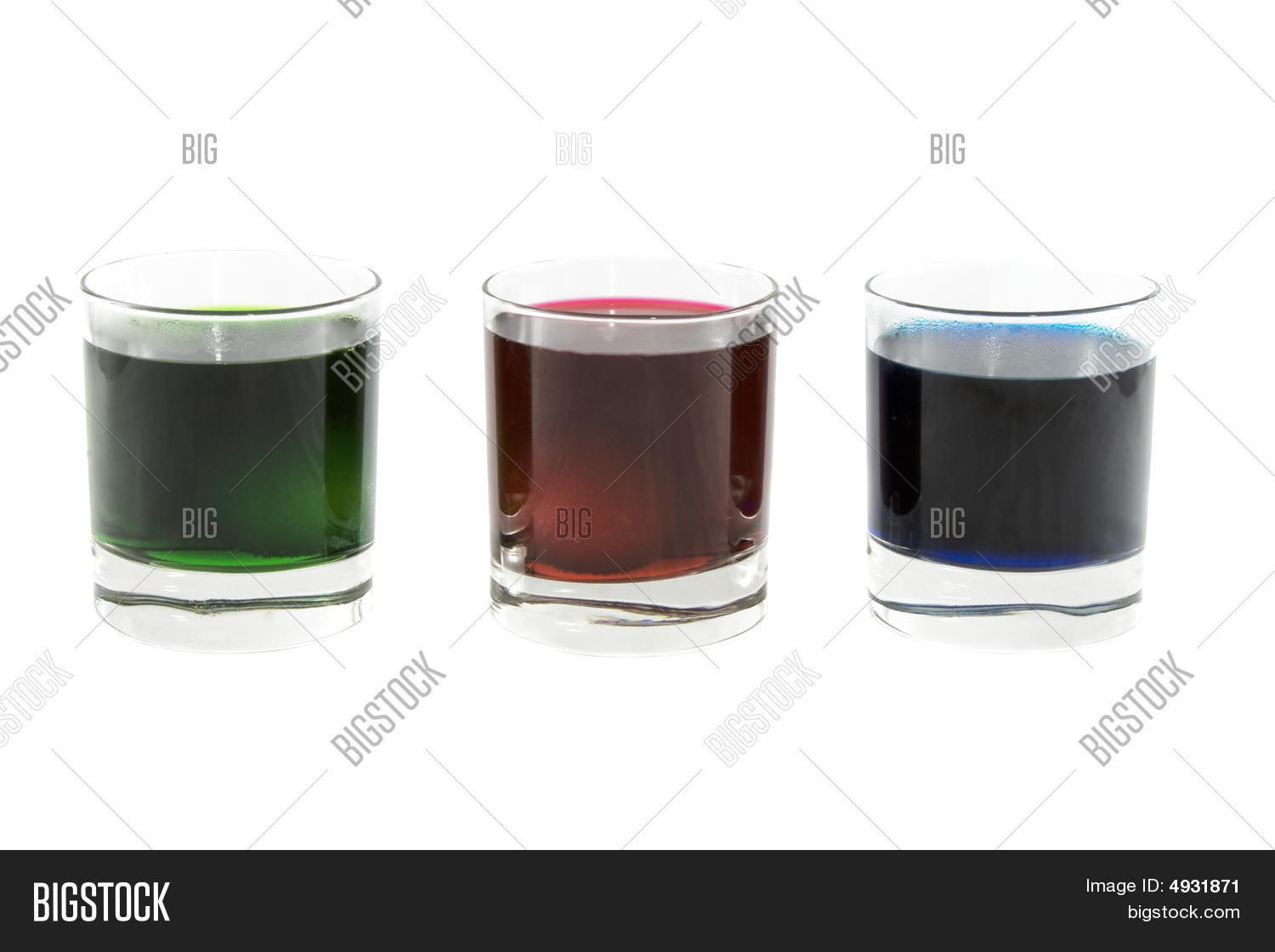 Three Glasses Multi- Image & Photo (Free Trial) | Bigstock