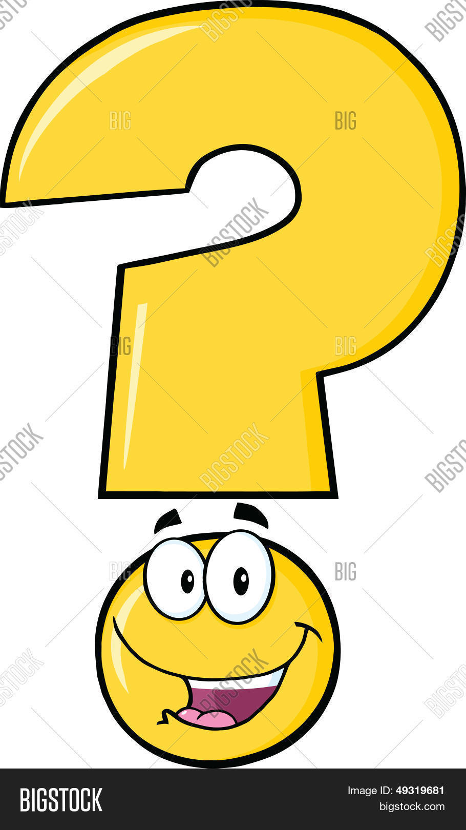 Happy Yellow Question Image & Photo (Free Trial) | Bigstock