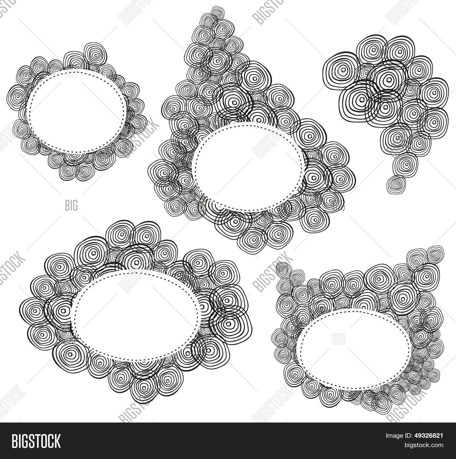 Curly Banners Vector & Photo (Free Trial) | Bigstock