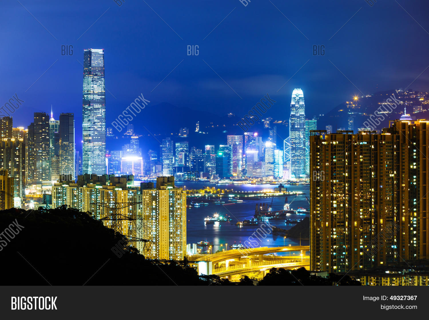 Hong Kong Skyline Image & Photo (Free Trial) | Bigstock