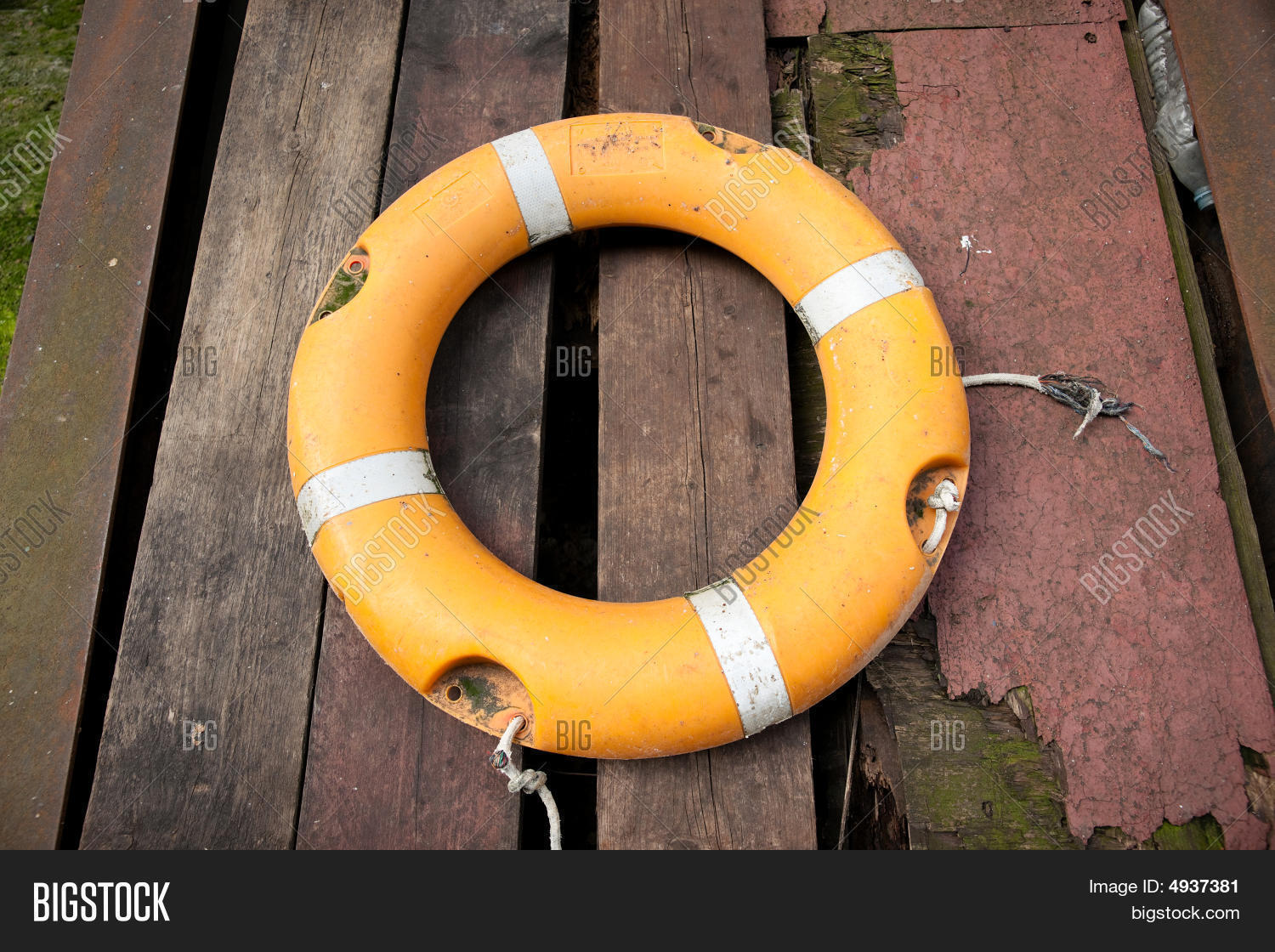 Old Lifebuoy Image & Photo (Free Trial) | Bigstock
