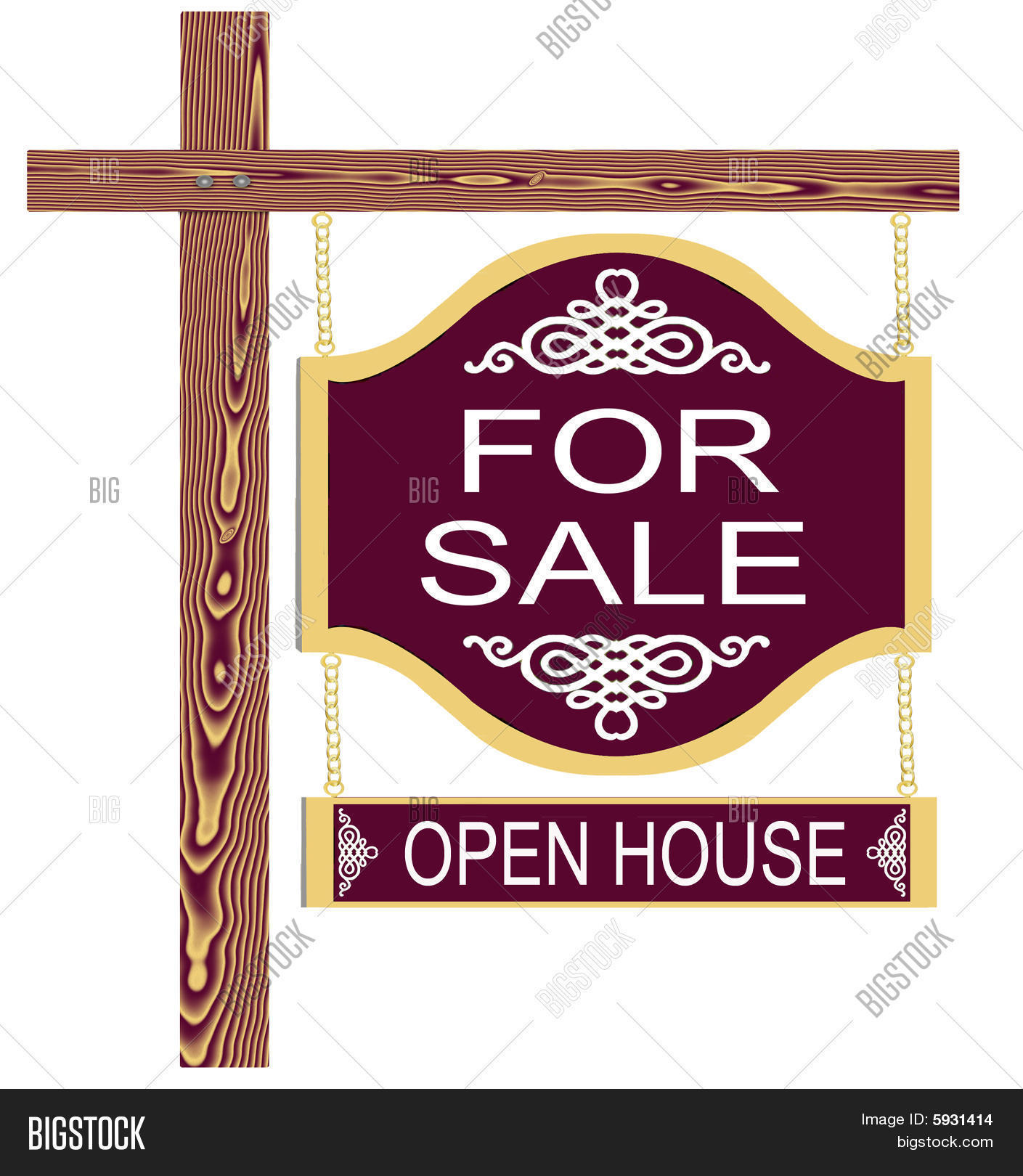 Fancy Sale Sign Open Image & Photo (Free Trial) | Bigstock