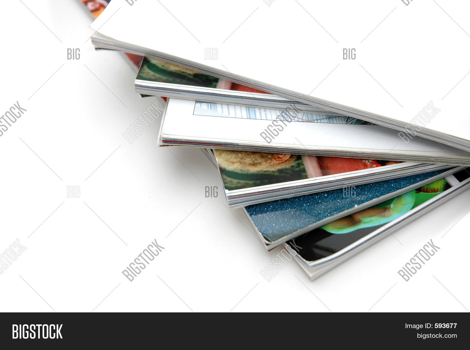 Stack Magazine Closeup Image & Photo (Free Trial) | Bigstock
