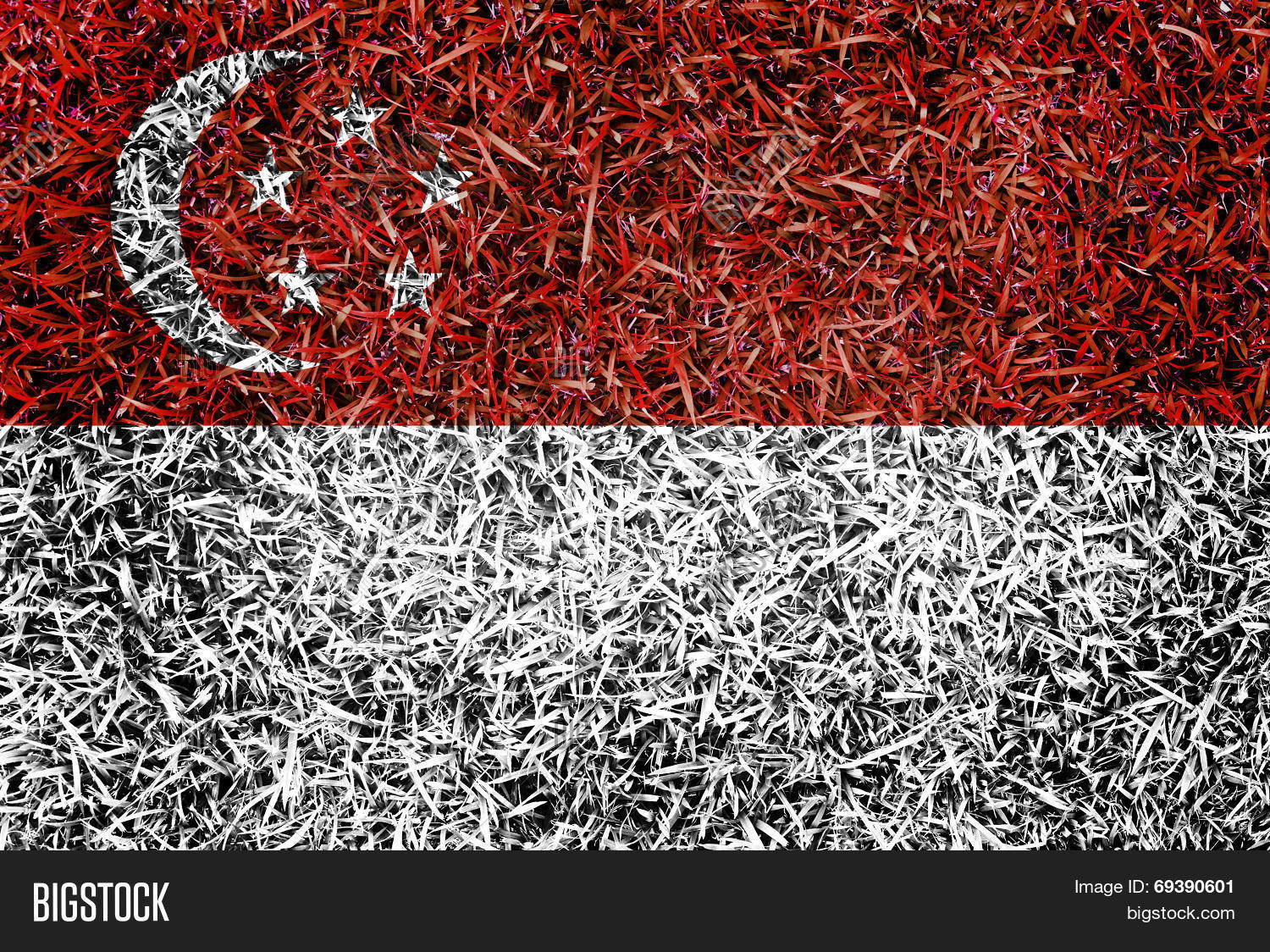 Singapore Flag Color Image & Photo (Free Trial) | Bigstock